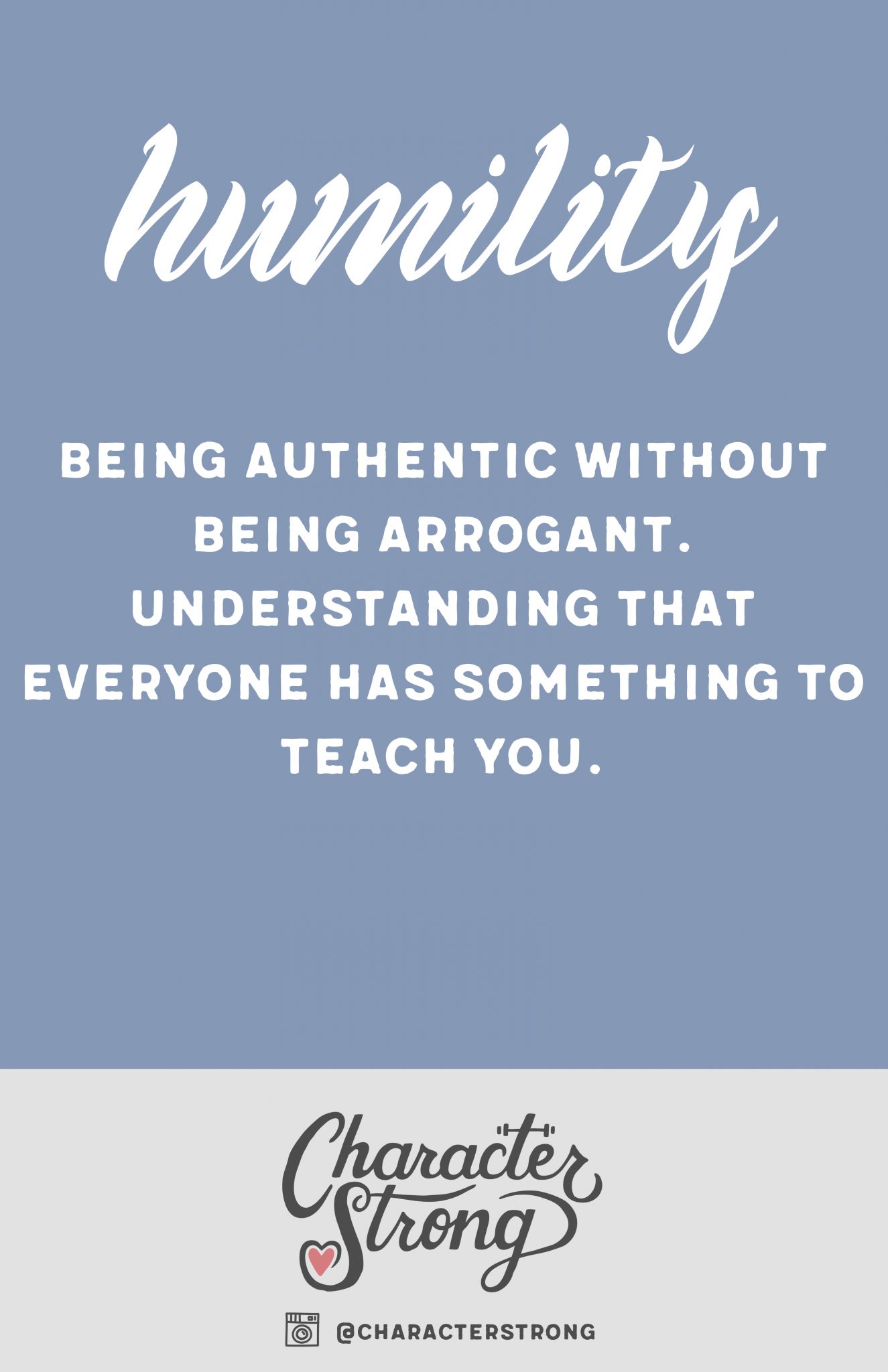 Month 3 – Humility – CharacterStrong