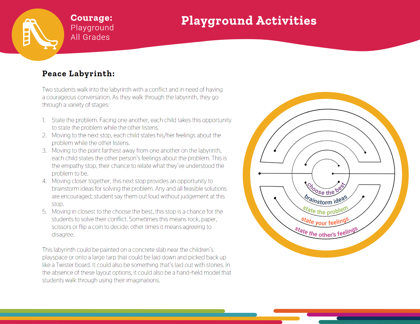 Courage: Playground – CharacterStrong