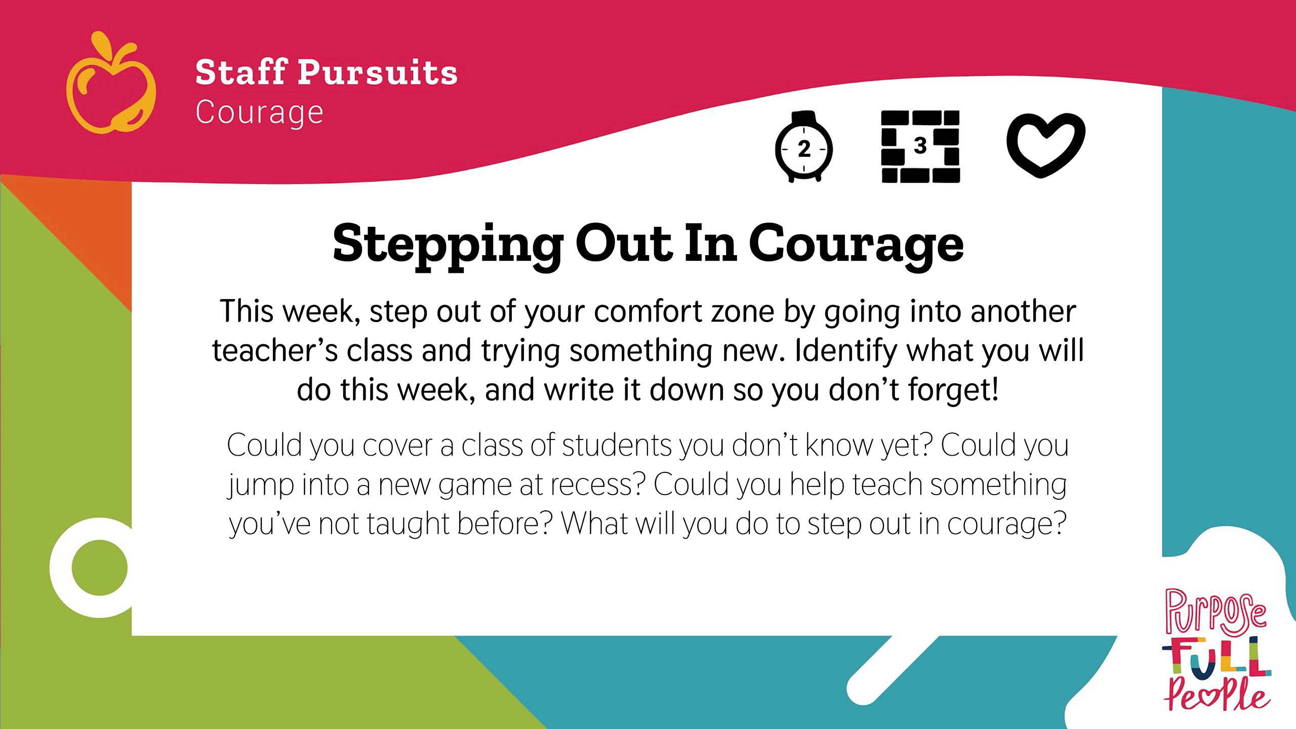 Courage: Staff Challenges – CharacterStrong